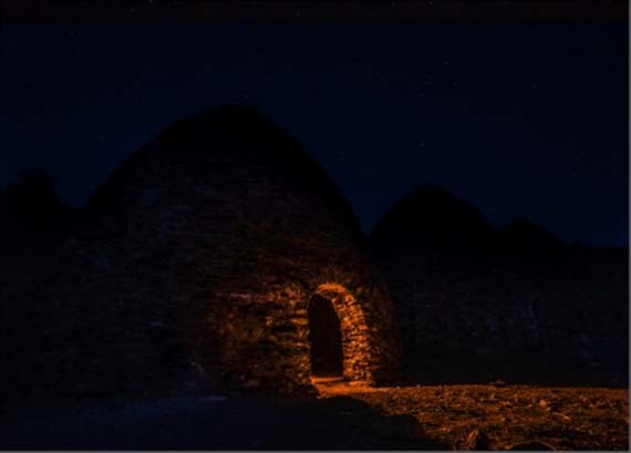 Night Photography Using Light Painting and Exposure Stacking