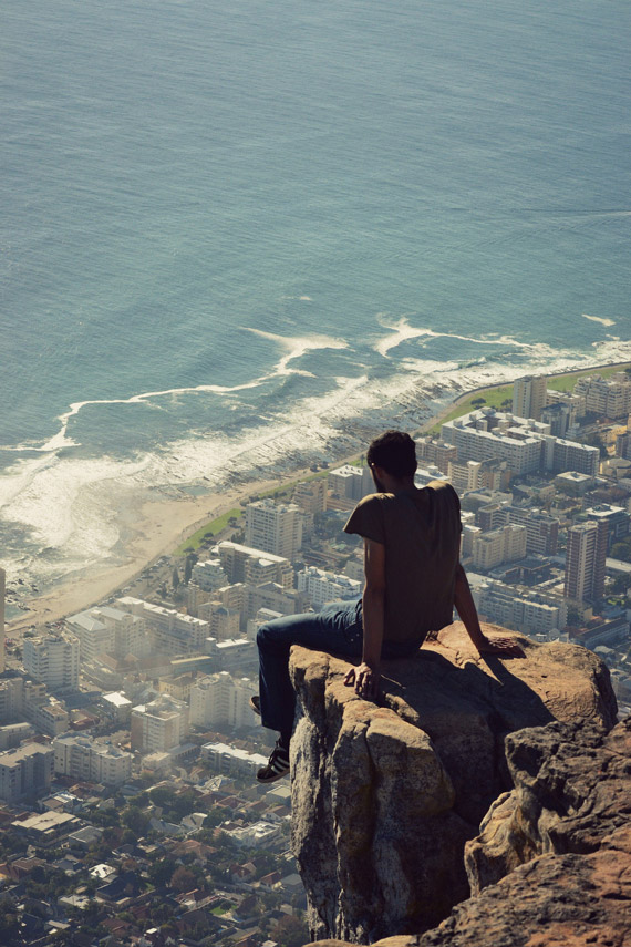 Interesting Photo of the Day: Looking Down at Cape Town
