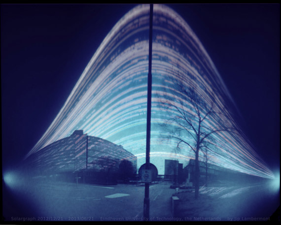 Interesting Photo of the Day: Pinhole Solargraph With a 6 Month Exposure