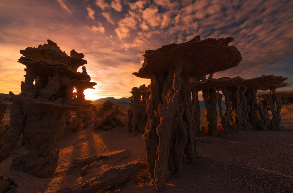 Interesting Photo of the Day: Sand Tufa Formations