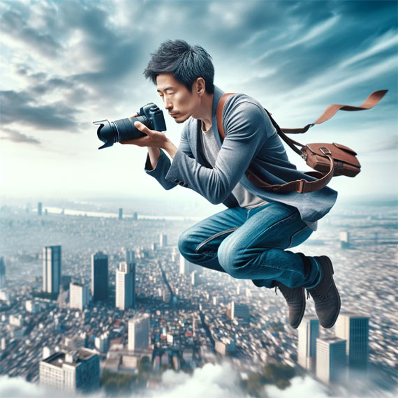 Gravity Defying Photographer: Li Wei