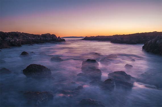 Interesting Photo of the Day: Dreamy Long Exposure of an Ocean Cove
