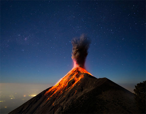 Interesting Photo of the Day: An Erupting Guatemalan Volcano