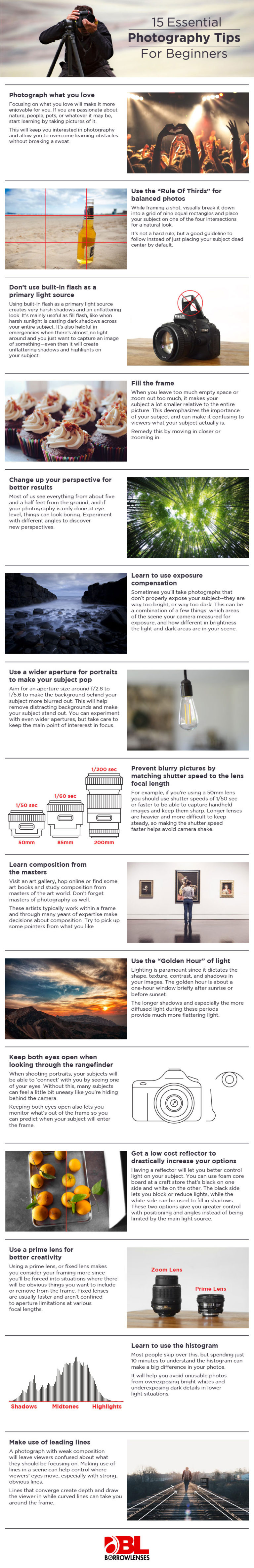 15 Essential Photography Tips - PictureCorrect