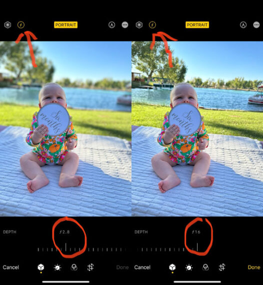 Aperture Adjustment in iPhone Portrait Mode Post-Capture – Seriously ...